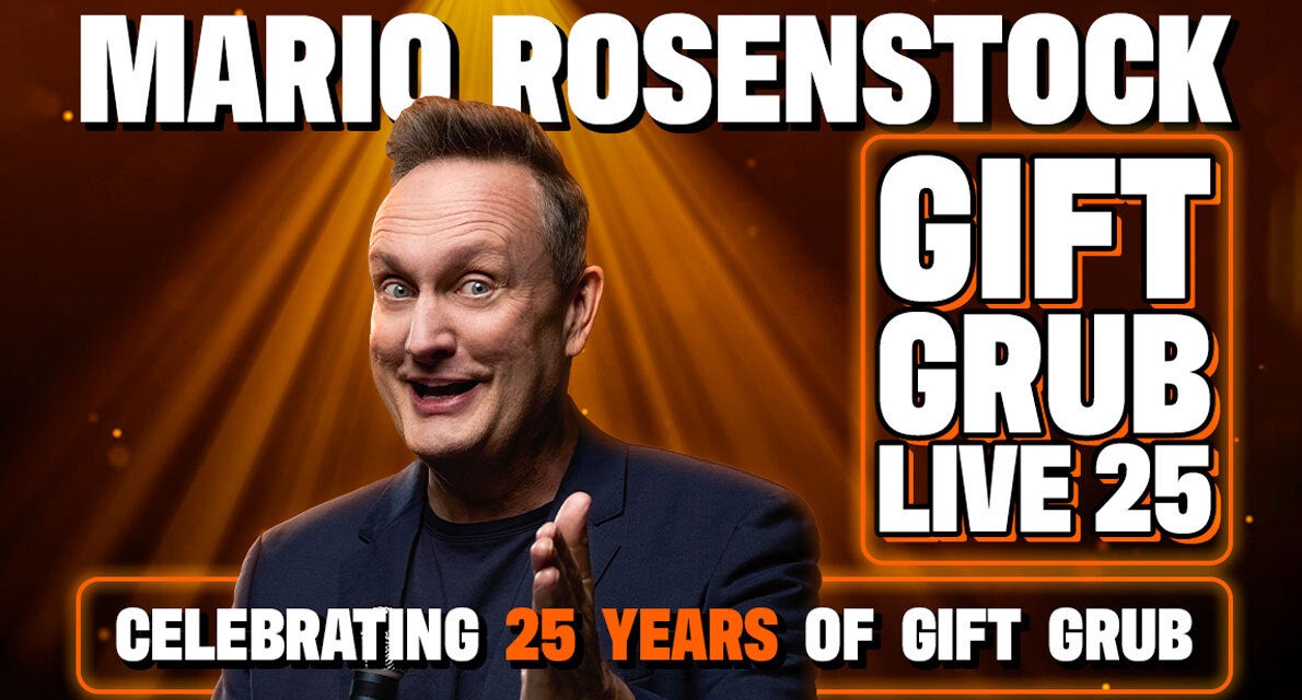 Visit Gift Grub Live 25 starring Mario Rosenstock with Discover Ireland