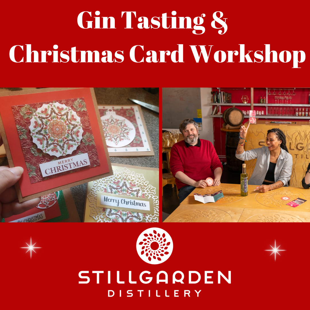 Visit Gin Tasting & Christmas Card Workshop with Discover Ireland