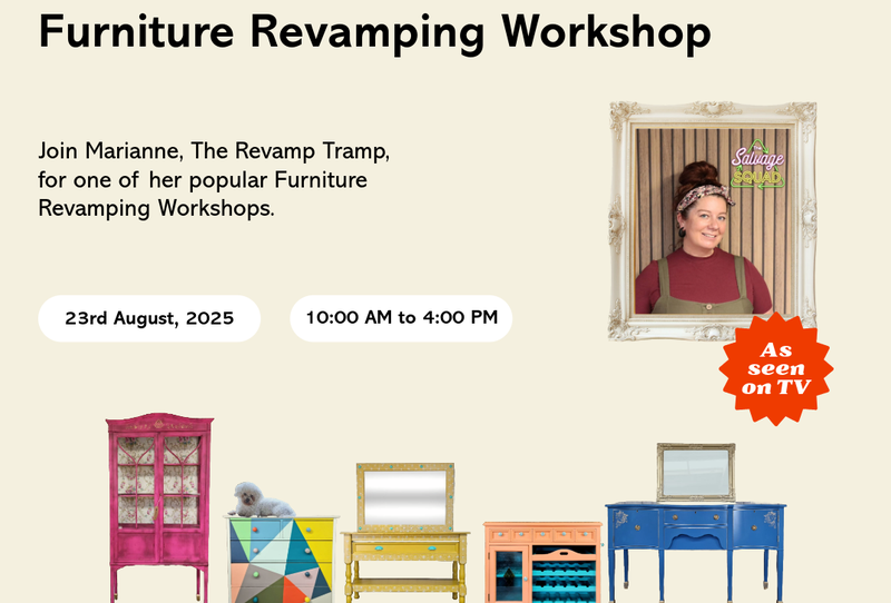 The Revamp Tramp: Furniture Revamping Workshop