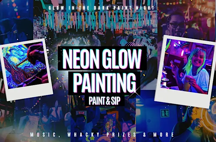 Neon Painting: Spongebob