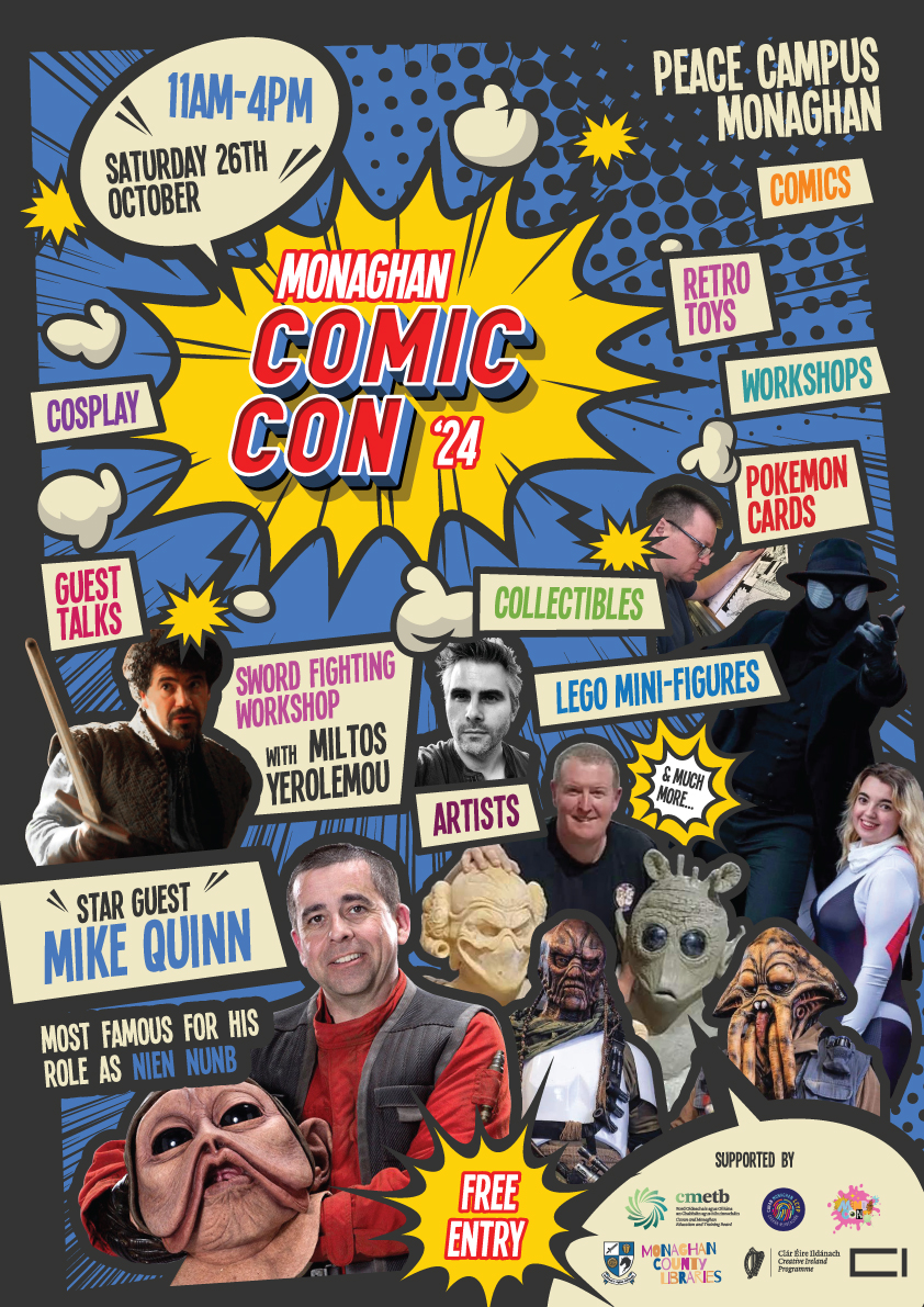 Visit Monaghan Comic Con with Discover Ireland