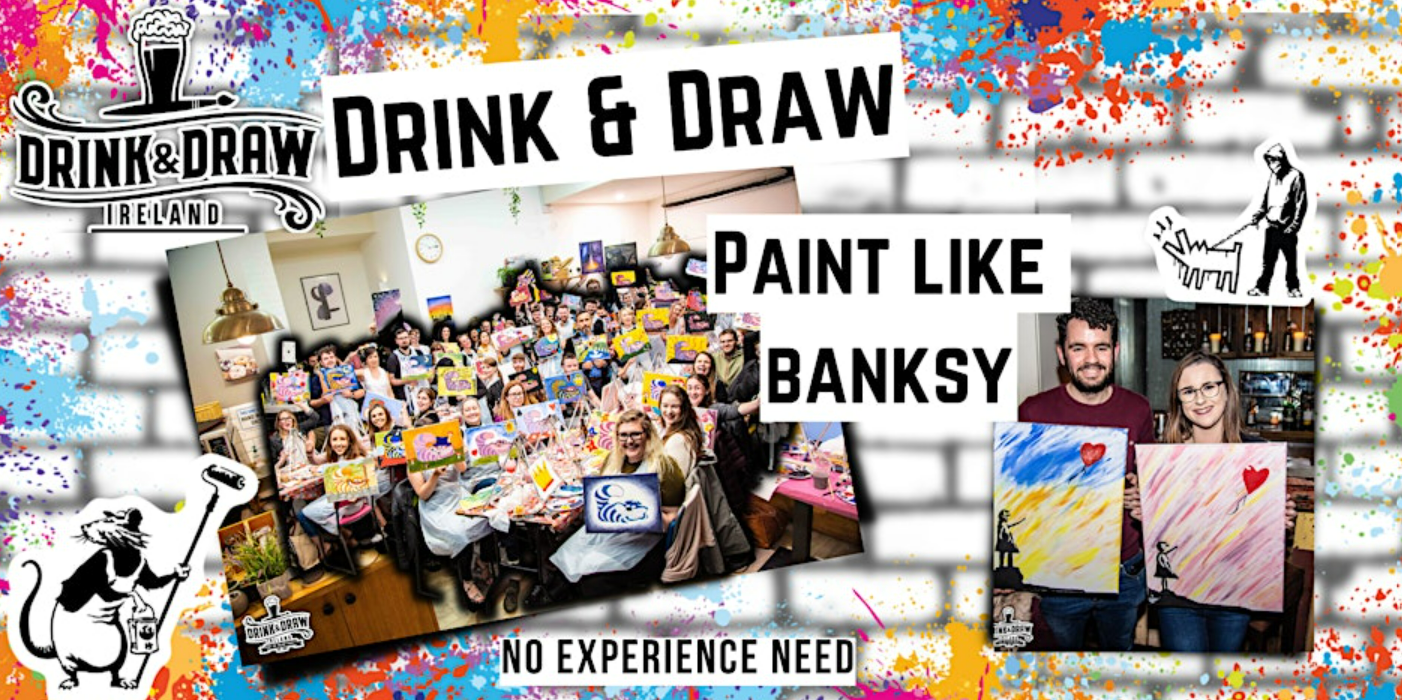 Drink & Draw: Paint Like Banksy