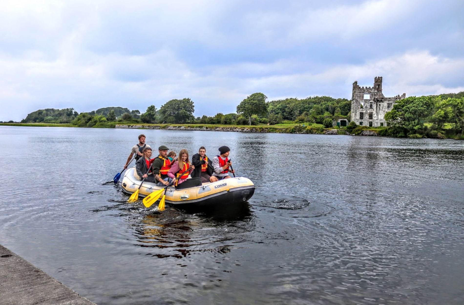 Visit Galway Rafting with Discover Ireland