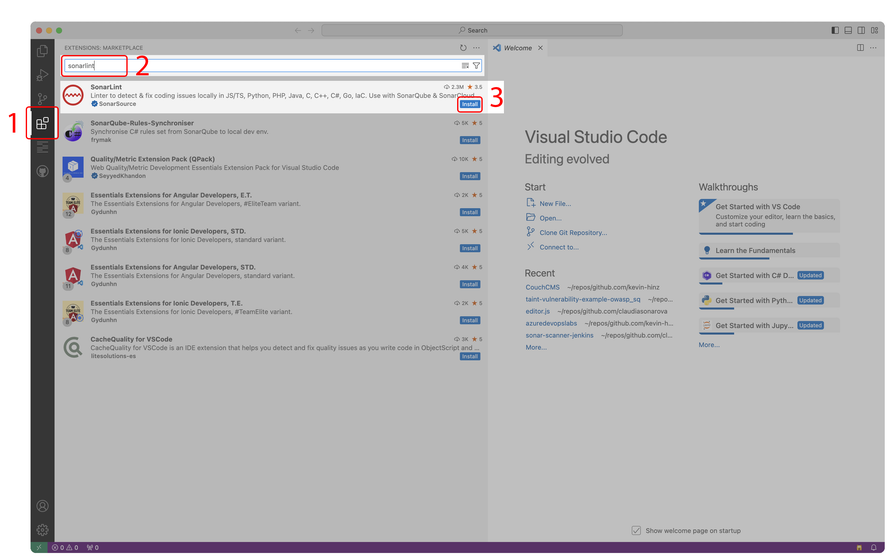 Installation - SonarQube for IDE Documentation - VS Code Installation - SonarQube for IDE Documentation - VS Code