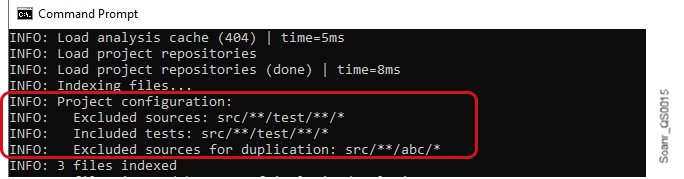 Verifying your project's analysis scope | SonarQube Community Build Documentation