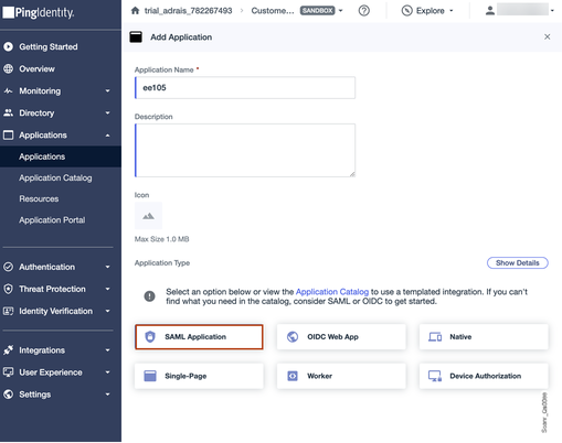 Registering SonarQube Community Build in Ping Identity | Documentation