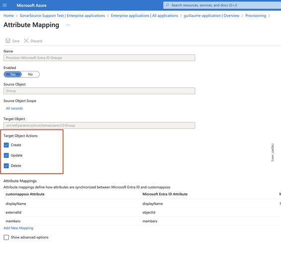 SCIM provisioning with Microsoft Entra ID | SonarQube Server Documentation