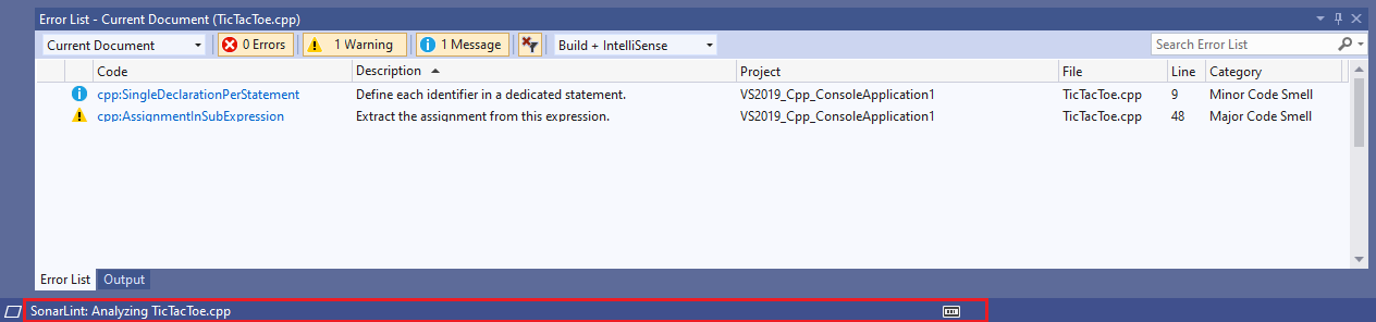 Scan my project - SonarQube for Visual Studio Documentation Scan my project - SonarQube for Visual Studio Documentation
