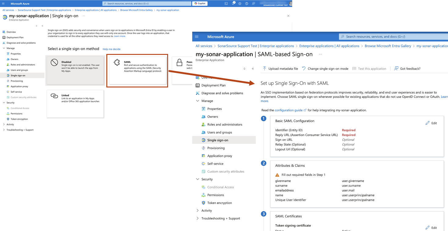 Registering SonarQube Community Build in Microsoft Entra ID | Documentation