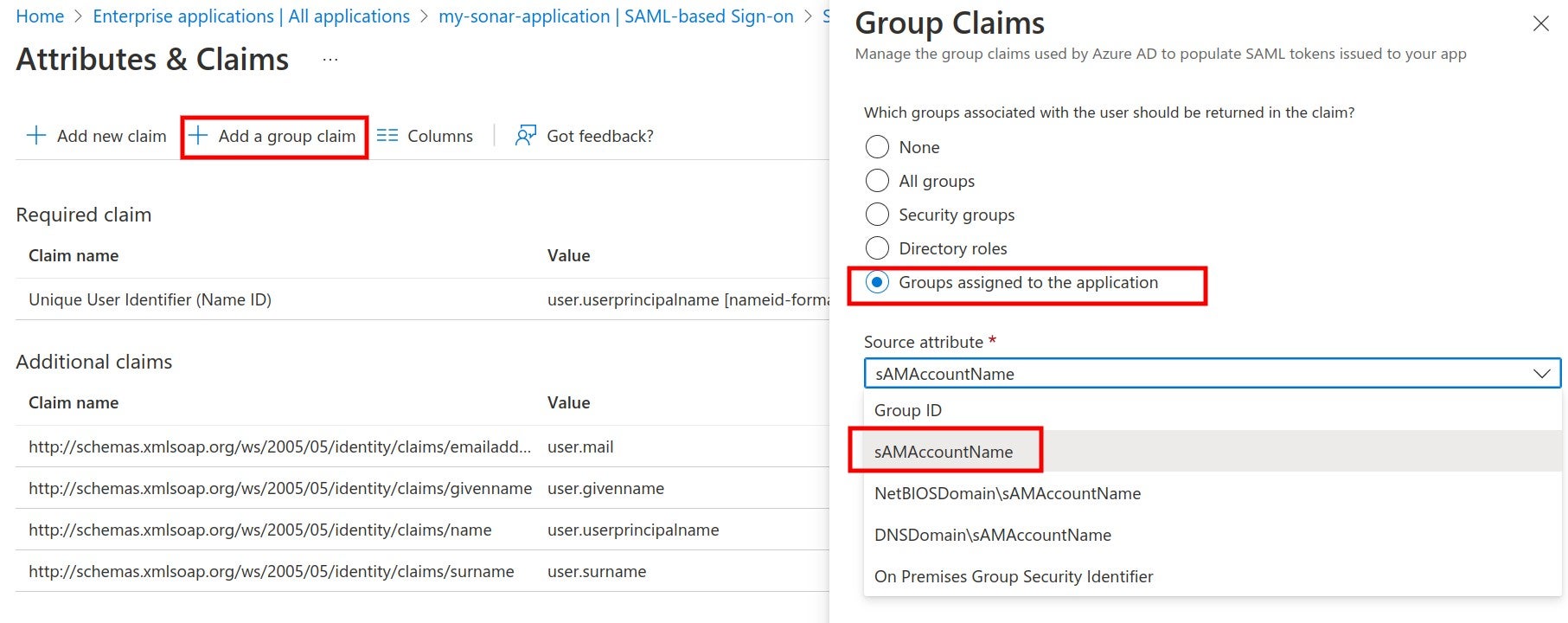 How to setup Azure AD