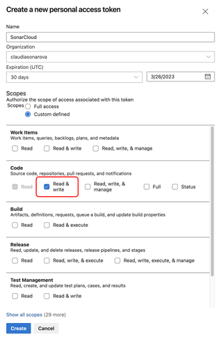 Importing an Azure DevOps organization | SonarQube Cloud Documentation