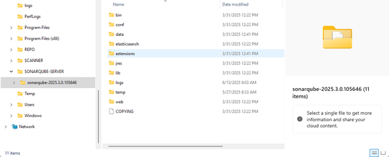 Basic ZIP file installation | SonarQube Community Build Documentation