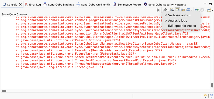 Troubleshooting - SonarLint Documentation - Eclipse