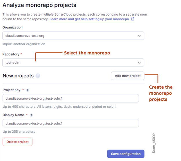 Monorepo support | SonarQube Cloud Documentation