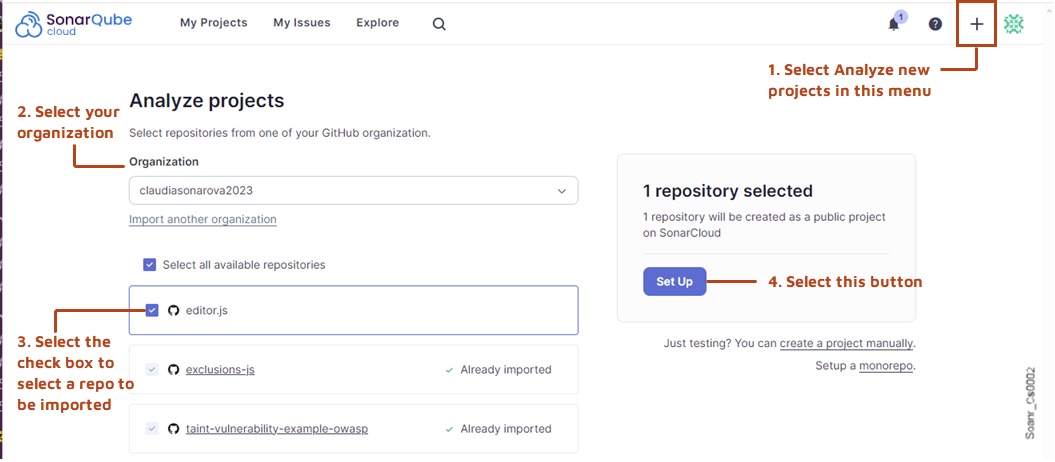 GitHub | SonarQube Cloud Documentation