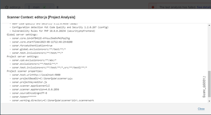 Verifying your project's analysis scope | SonarQube Community Build Documentation