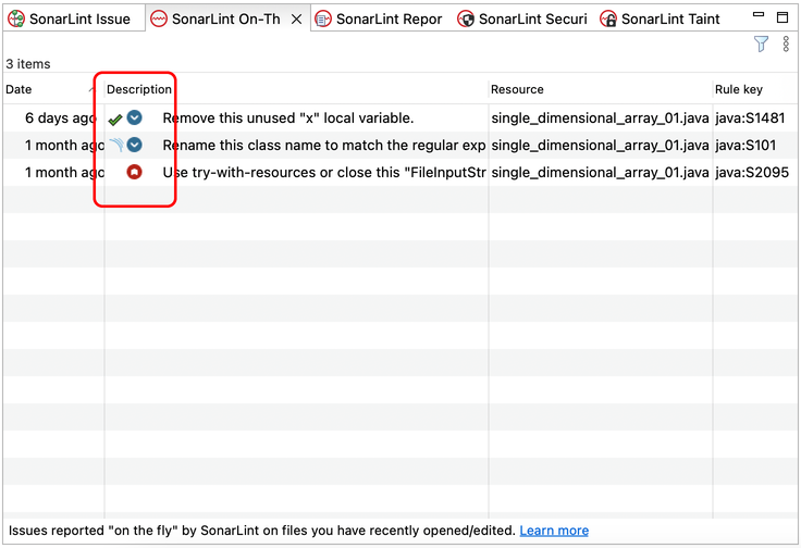 Fixing Issues Sonarlint Documentation Eclipse 2809