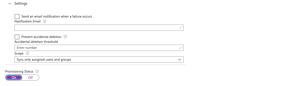 SCIM provisioning with Azure AD