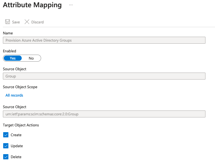SCIM provisioning with Azure AD