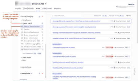 Project security reports | SonarQube Cloud Documentation