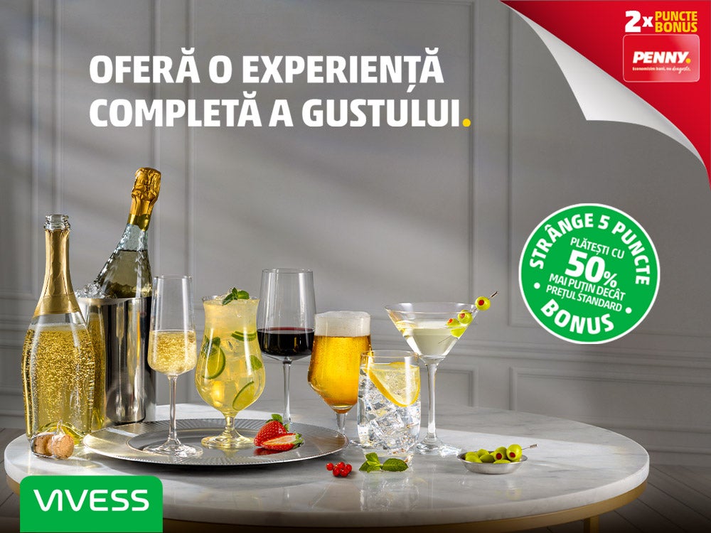 COLECTIA DE PAHARE VIVESS