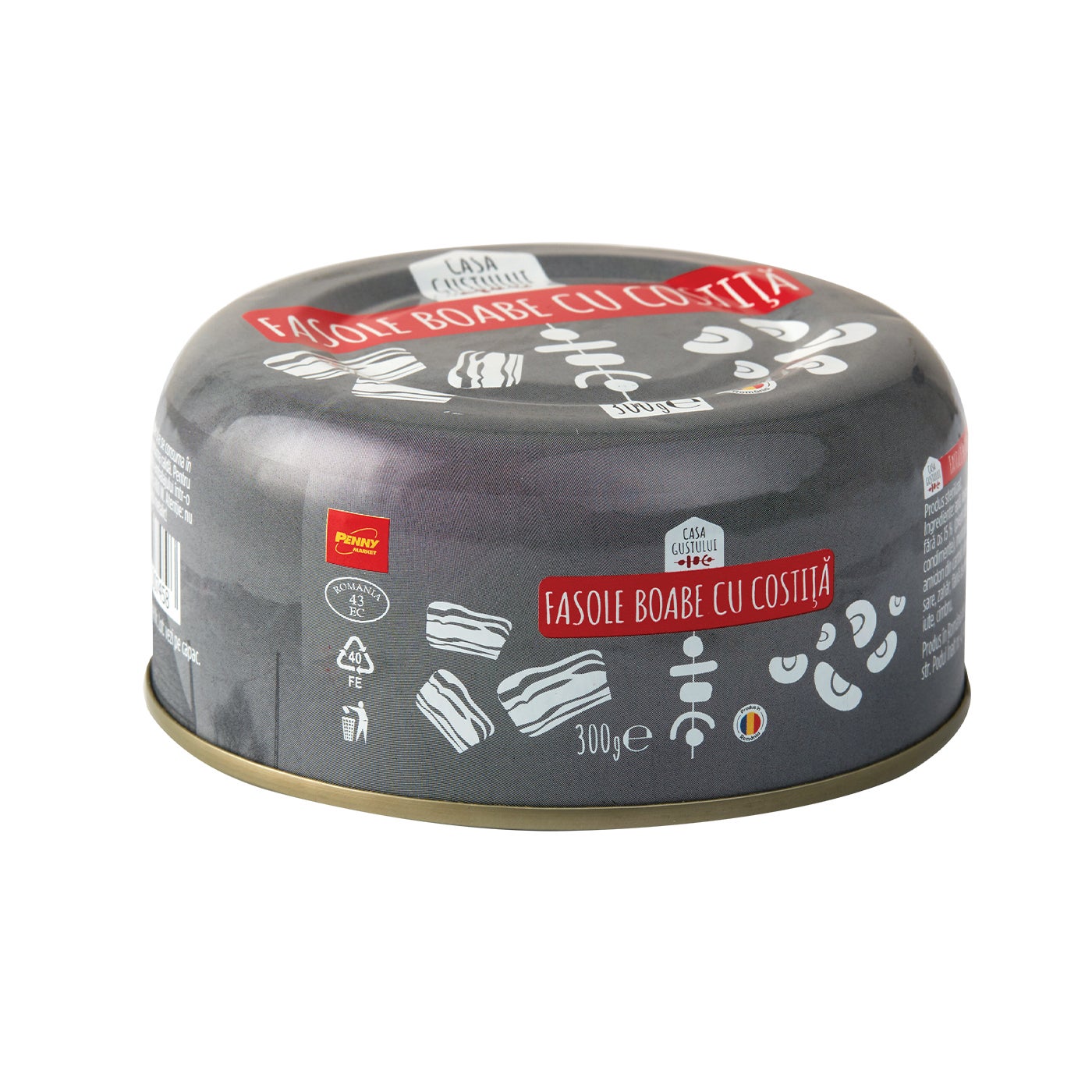 CASA GUSTULUI FASOLE CU CARNACIORI, 300g