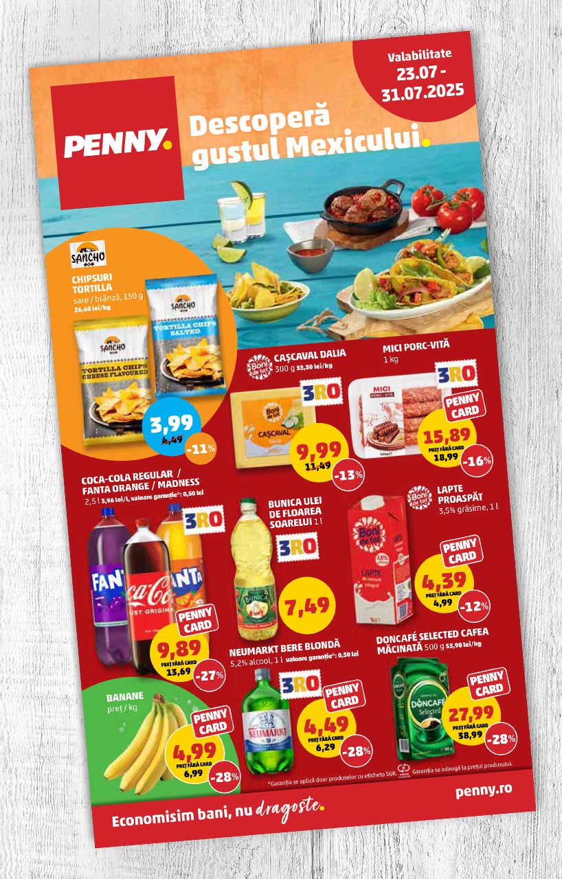 Oferte cu cardul PENNY - PENNY.