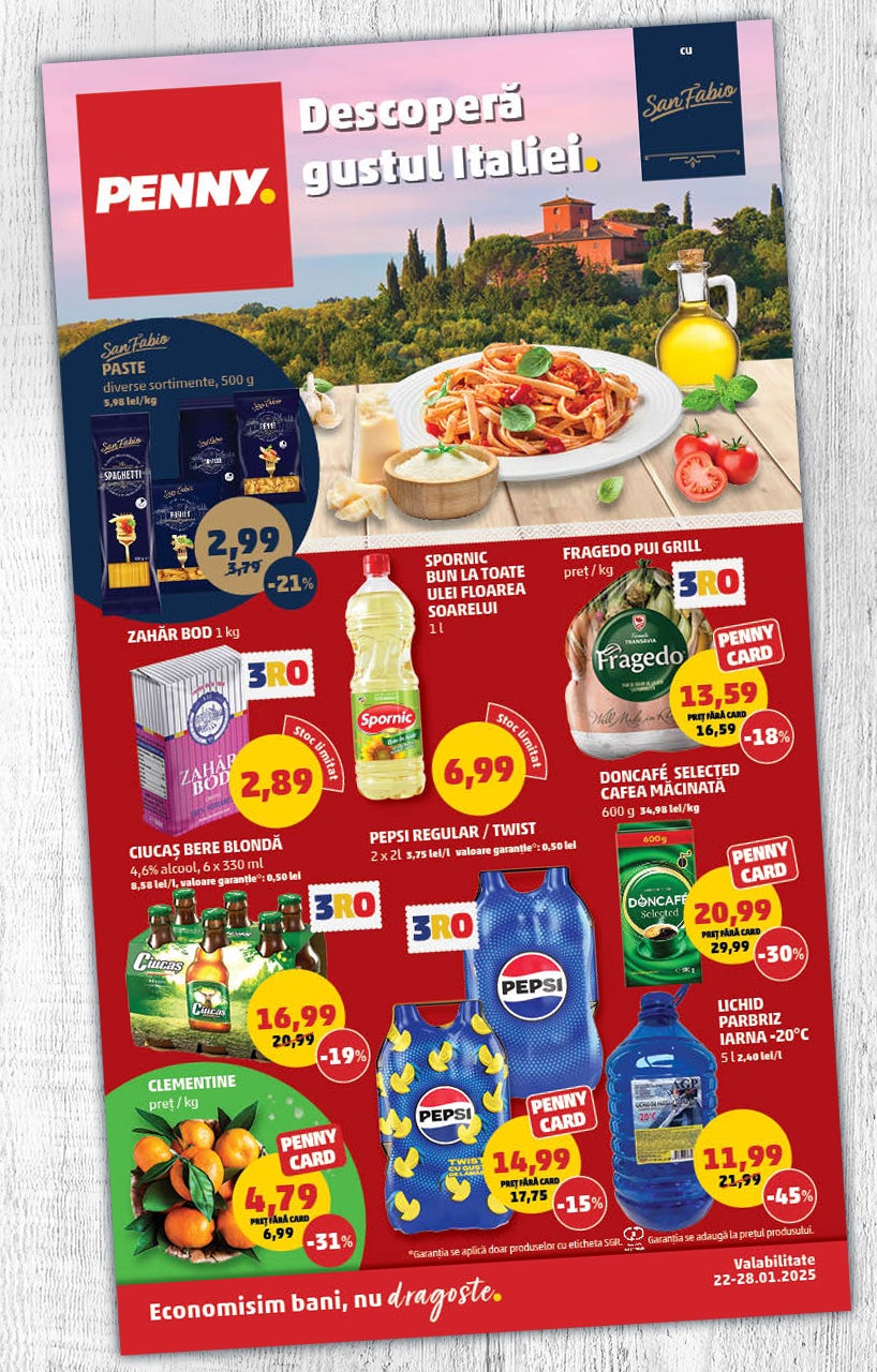 Oferte cu cardul PENNY - PENNY.