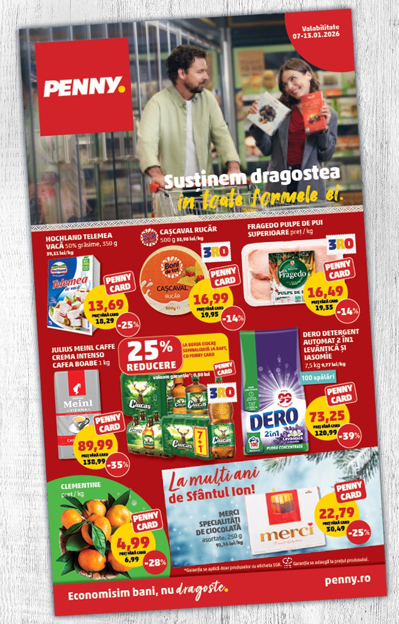 Pliant săptămânal online - PENNY.