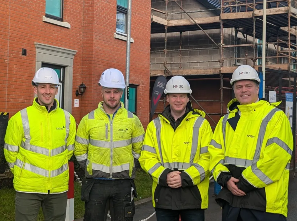 Minister for Communities visits quality new build development in ...