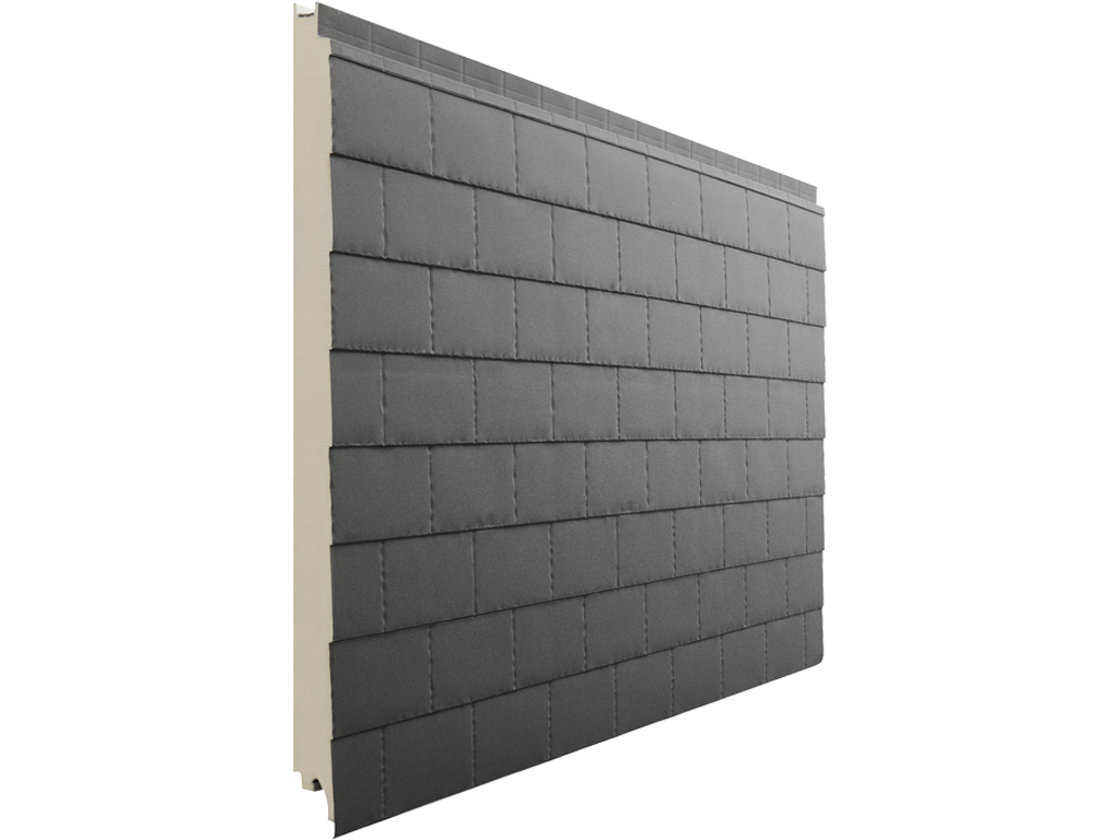 Discover JI Slate, imitation slate steel insulated panel | Joris Ide ...