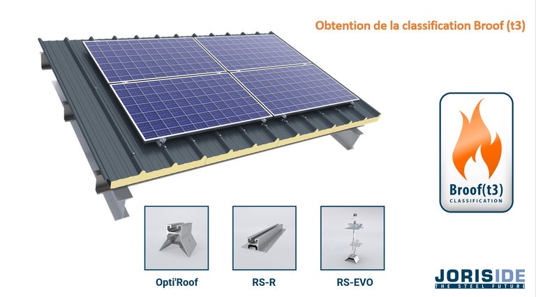 Obtention de la classification Broof (t3) pour panneaux sandwich ...