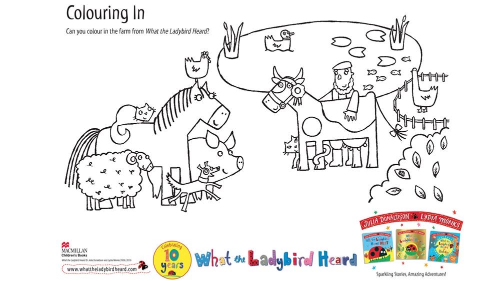 Books and activities for children who love What the Ladybird Heard ...