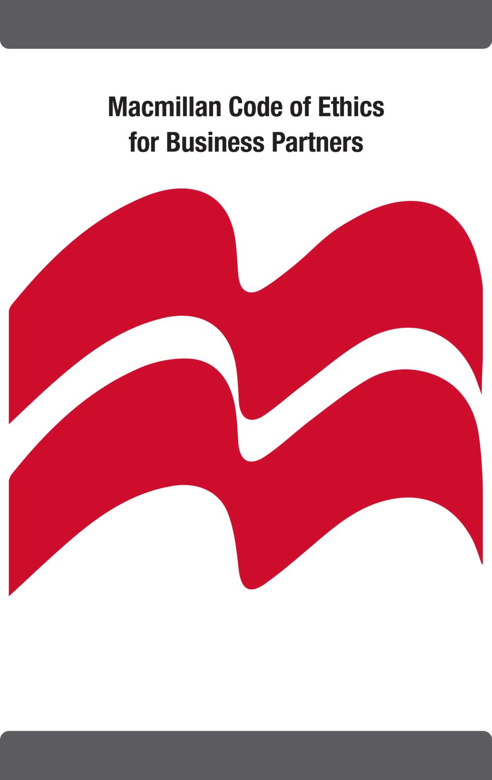 Macmillan Code of Ethics for Business Partners - Pan Macmillan