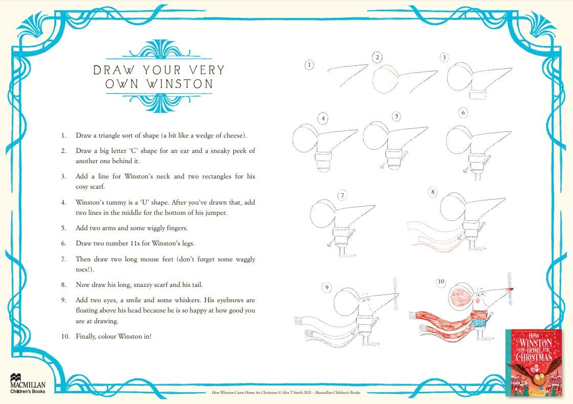 How Winston Delivered Christmas: Christmas crafts for kids - Pan Macmillan