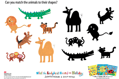 What The Ladybird Heard activities for its 10th birthday - Pan Macmillan