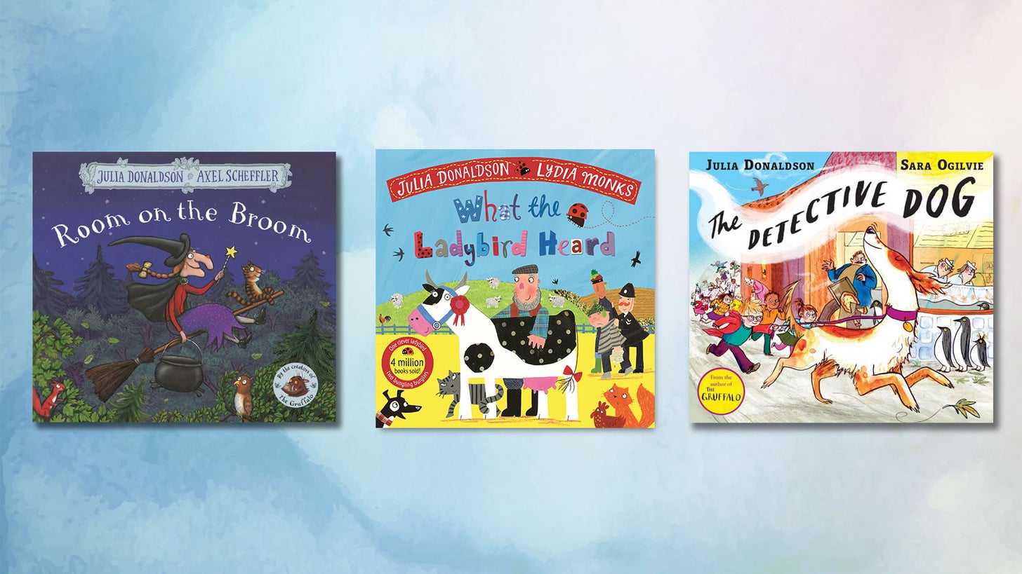 A guide to Julia Donaldson’s books and series - Pan Macmillan