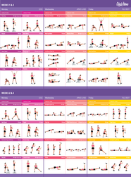 30 Minute 28 Day Workout Plan Pdf For Gym Fitness And Workout ABS 