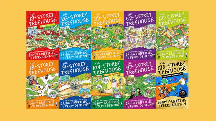 Andy Griffiths and Terry Denton’s Treehouse books in order - Pan Macmillan
