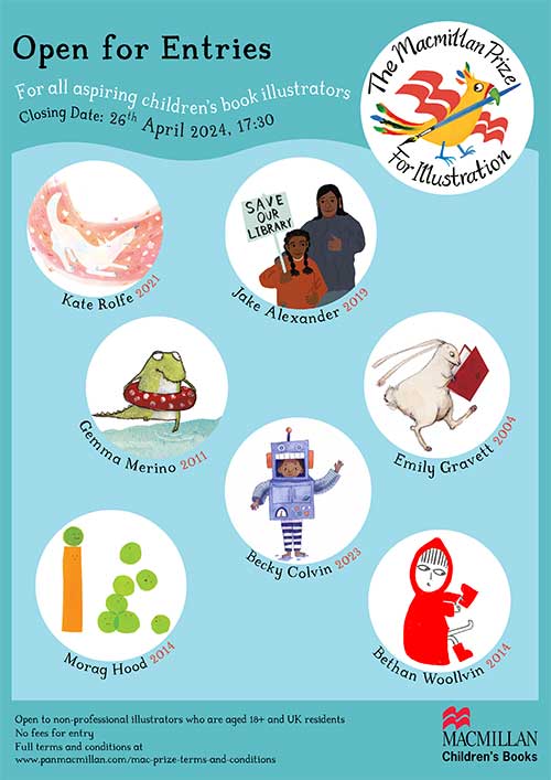 The Macmillan Prize for Illustration 2024 - Pan Macmillan