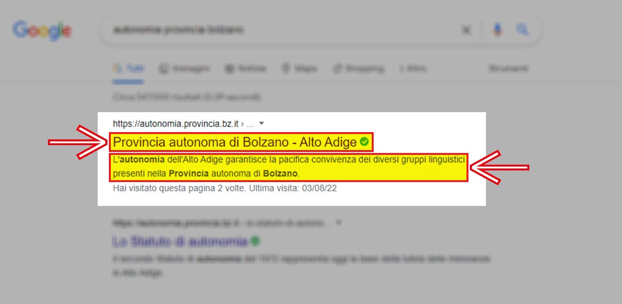 Metadati in Kontent.ai: Meta title e meta description