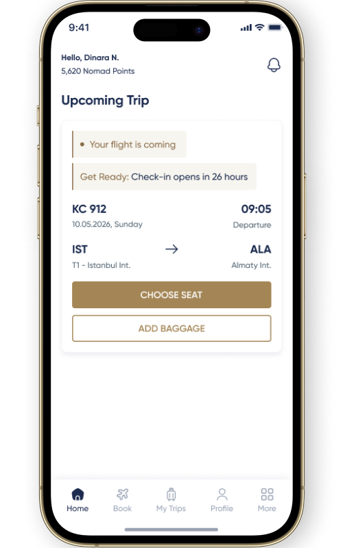 Flight Status | Air Astana