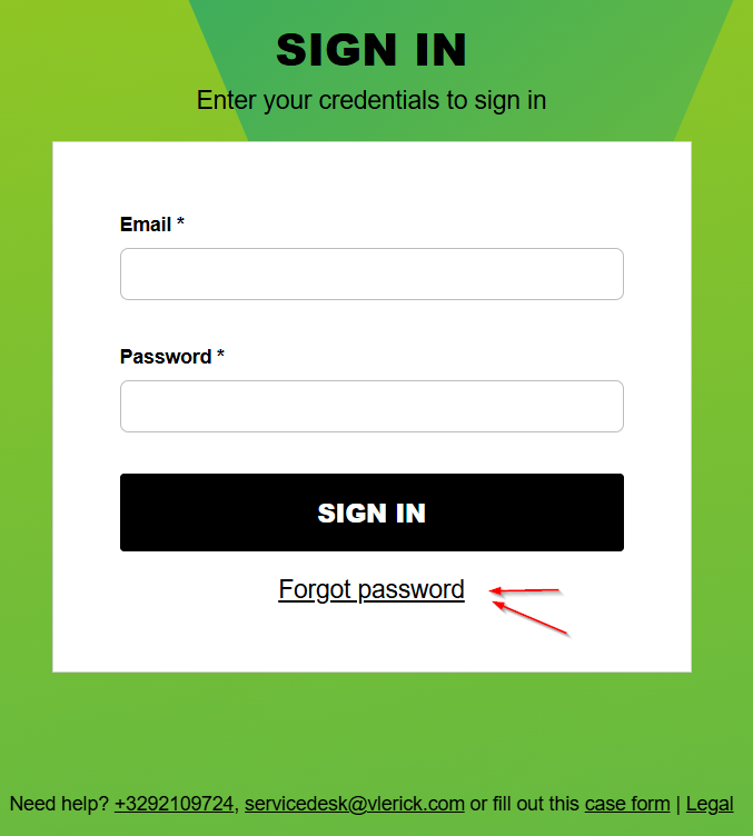v-trust authentication and login questions | Vlerick Business School