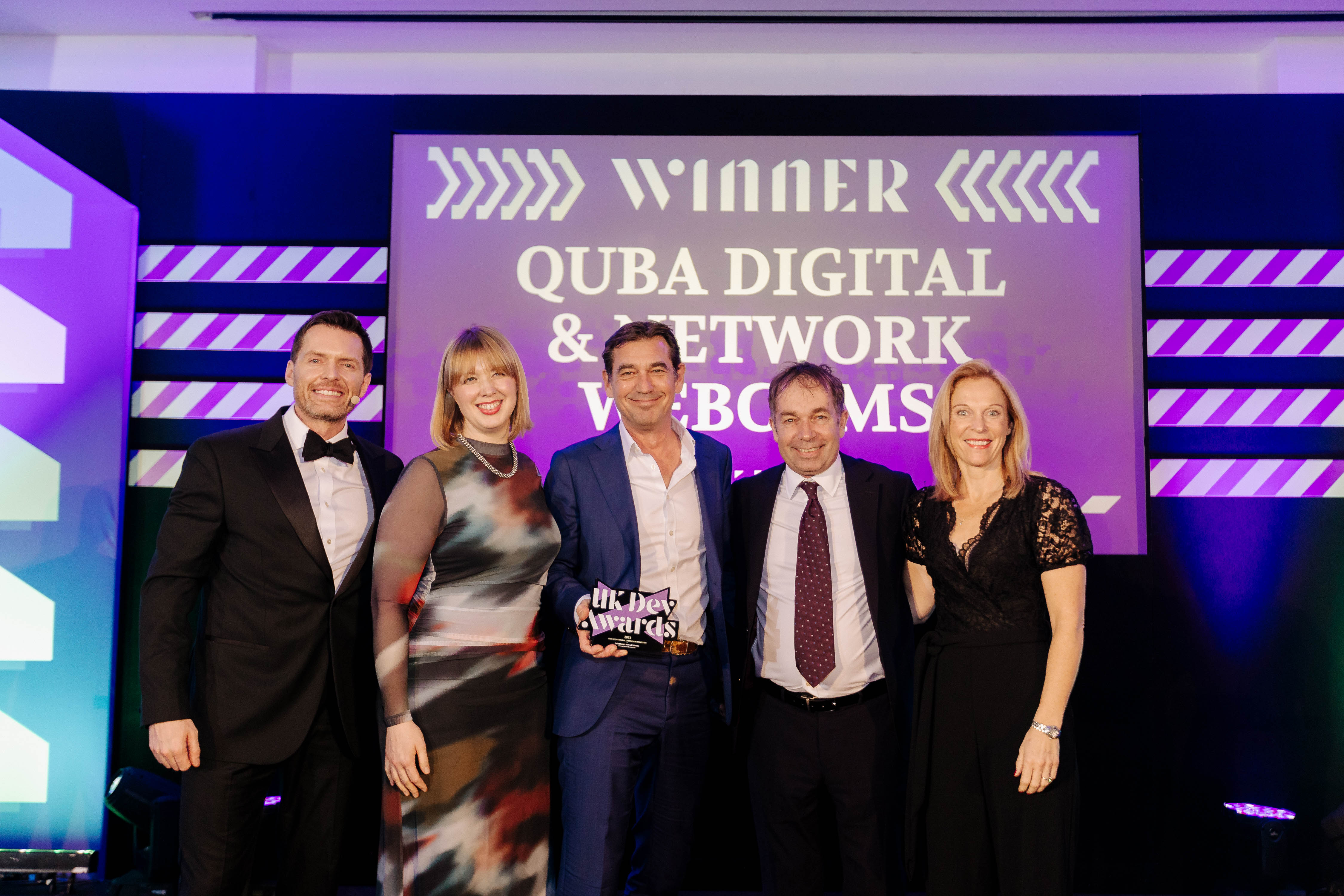 Quba Wins Best Deployment of an eCommerce Platform at the UKDevAwards