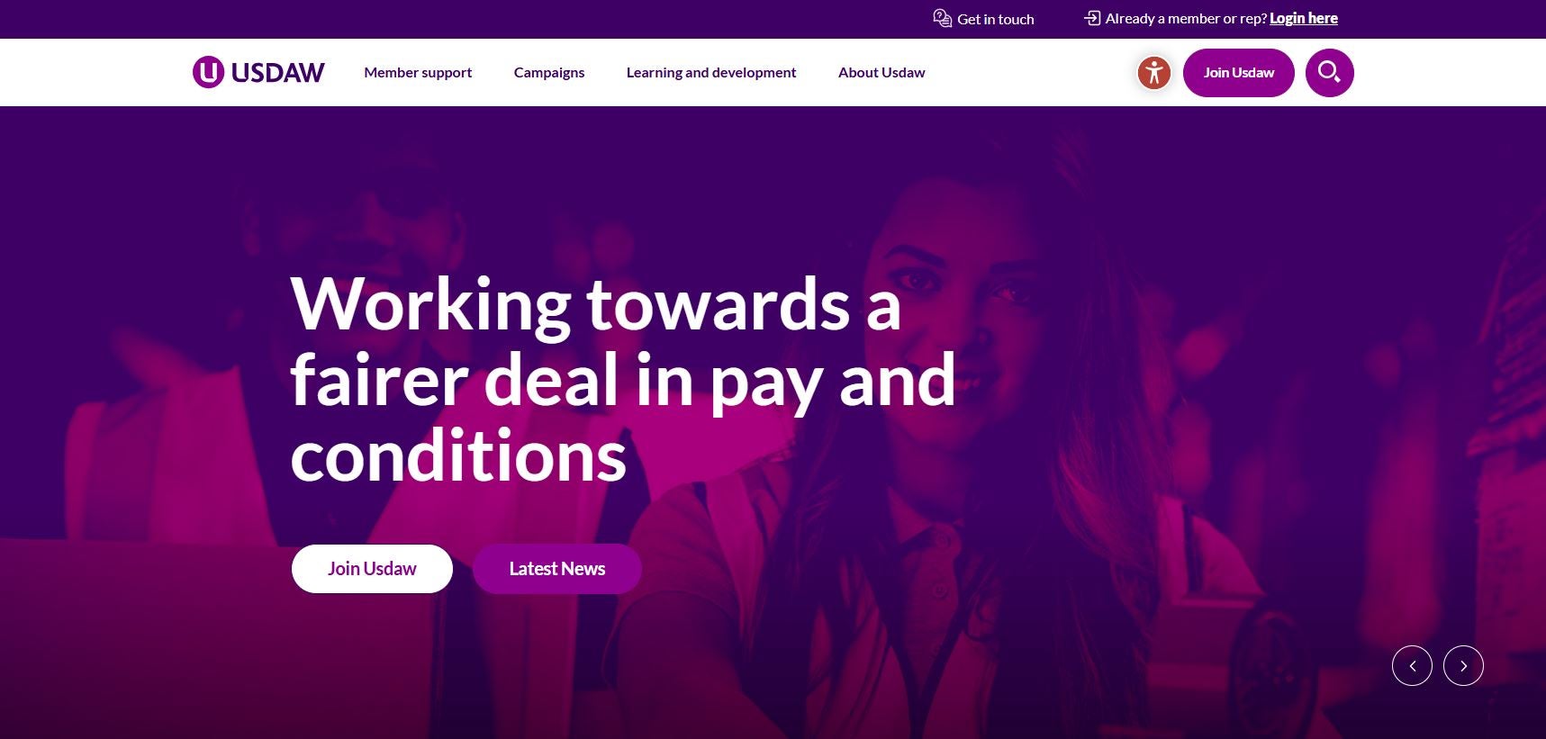 Quba relaunches Usdaw website to strengthen trade union’s digital presence