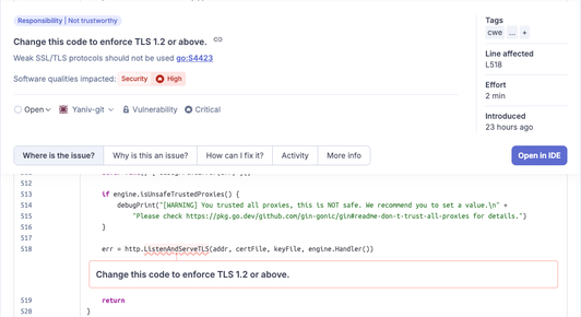 Securing Go Applications With SonarQube: Real-World Examples | Sonar