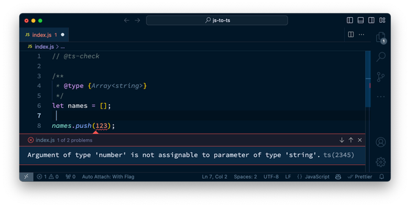 Typing your JavaScript without writing TypeScript | Sonar