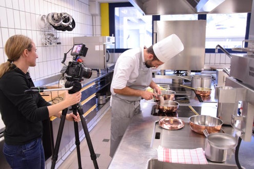 Schulfilm - Drehtag an der LBS Emma Hellenstainer | Projekte