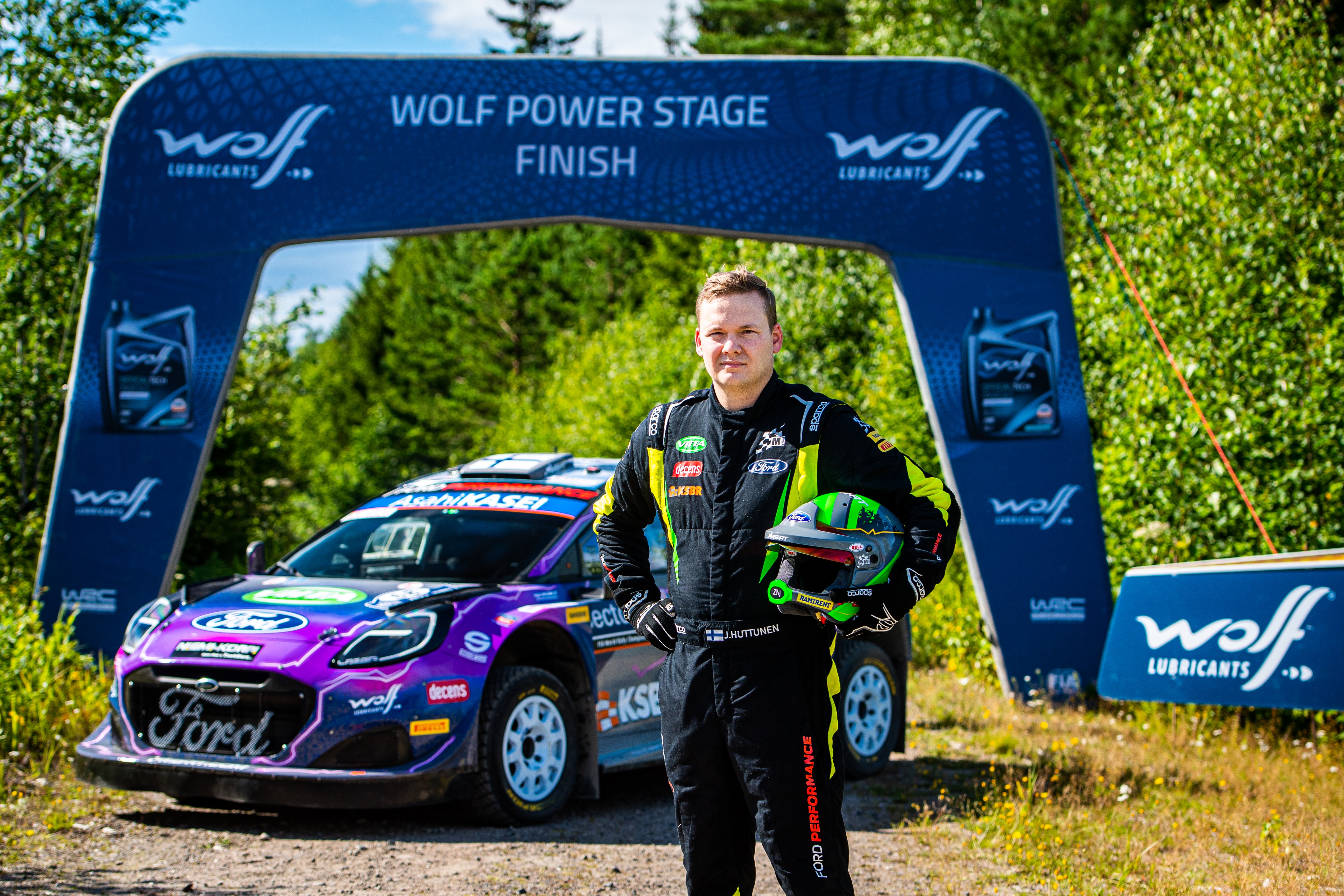 Wolf Lubricants to support Jari Huttunen’s WRC Rally1 debut
