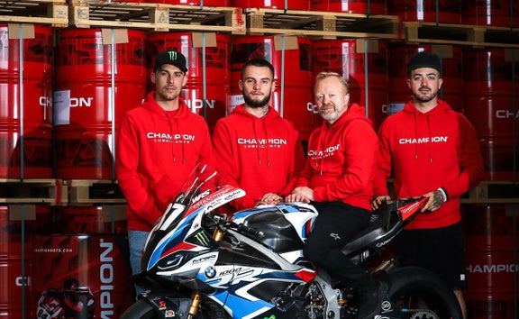 Champion e il team BMW Motorrad pronti per le massime prestazioni